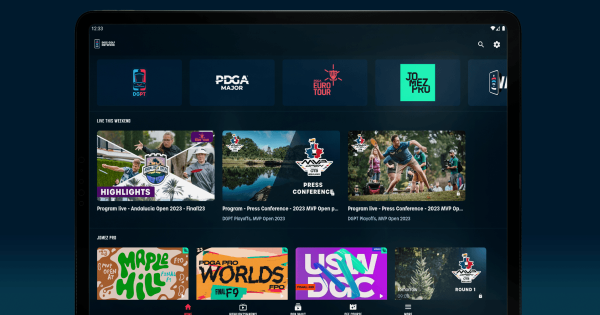 Download and run Disc Golf Network on PC & Mac (Emulator)