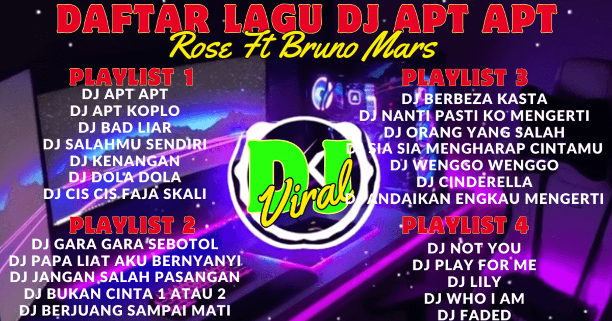 Скачайте и запустите Dj Apt Apt Rose Ft Bruno Mars на ПК или Mac (Эмулятор)