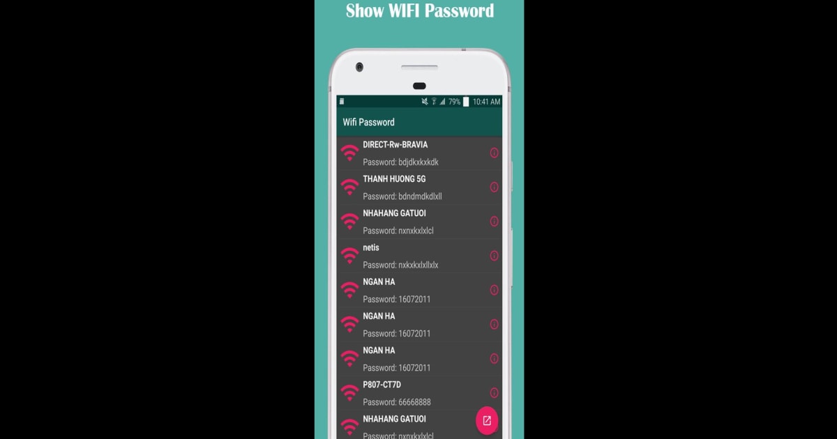 Download and run Show Wifi Password - Scan Wifi on PC & Mac (Emulator)