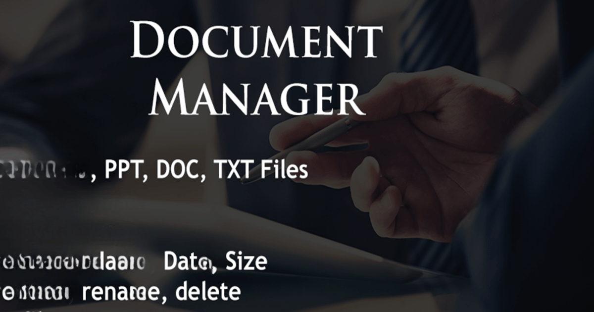 Download and run Document Manager on PC & Mac (Emulator)