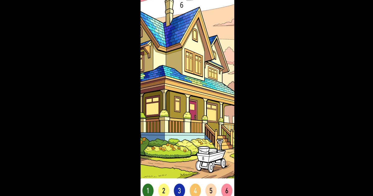 Download & Play Dream Home Coloring book on PC & Mac (Emulator)