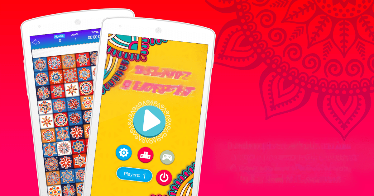 Download & Play Match game - mandala on PC & Mac (Emulator)