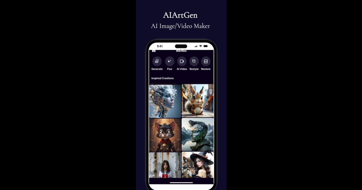 Download and run AIArtGen: AI Image/Video Maker on PC & Mac (Emulator)