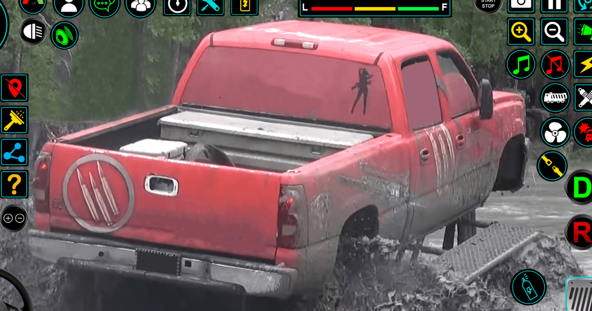 Mud Bogging: Mud Truck Games ' i PC ve Mac'te İndir & Oyna (Emülatör)