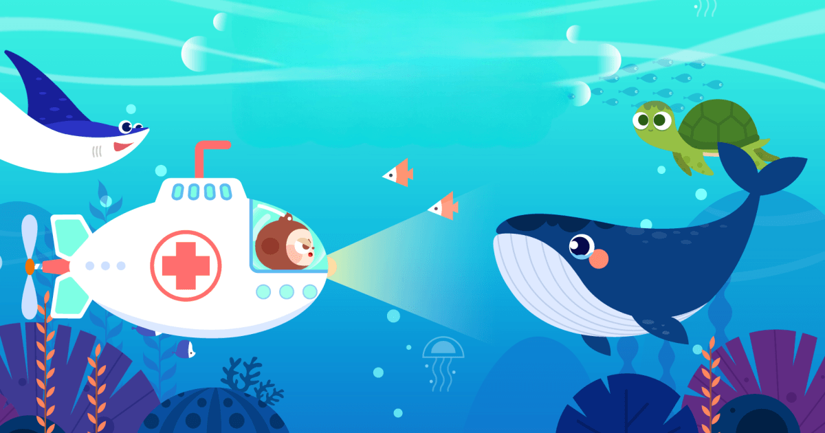 Download & Play Marine doctor：DuDu Puzzle Game on PC & Mac (Emulator)