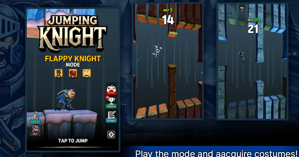Download & Play Jumping Knight on PC & Mac (Emulator)