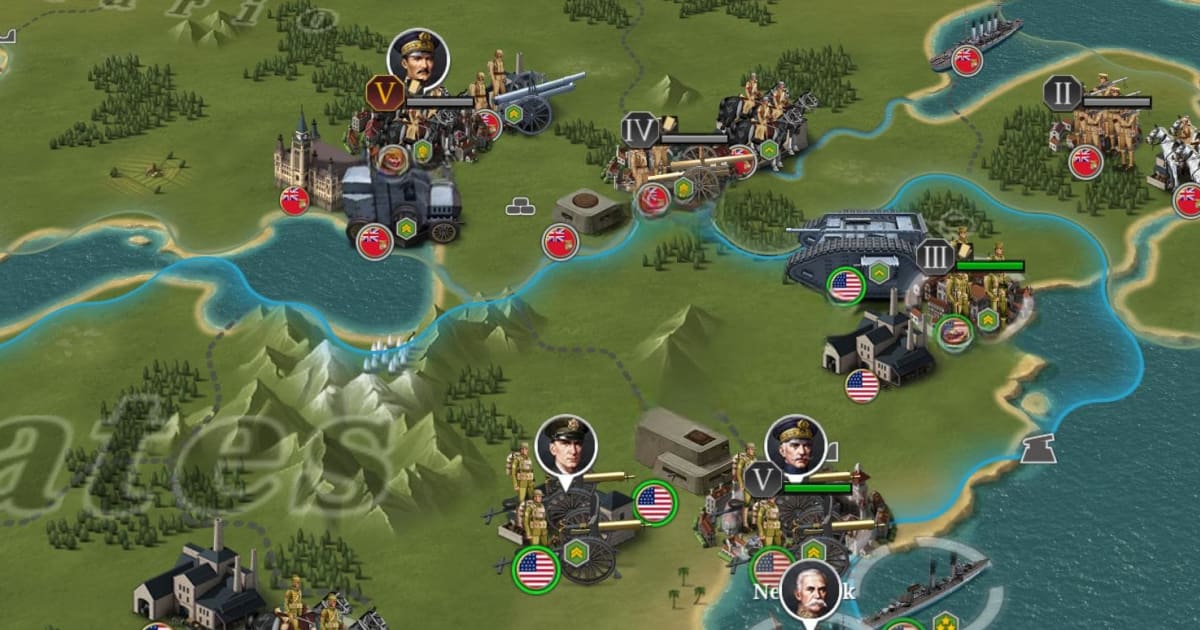 Download & Play European War 6: 1914 - WW1 SLG on PC & Mac (Emulator)