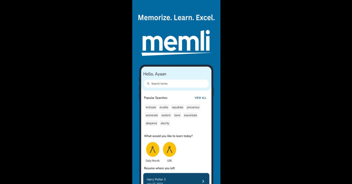 Download and run Memli (Mnemonic Dictionary) on PC & Mac (Emulator)