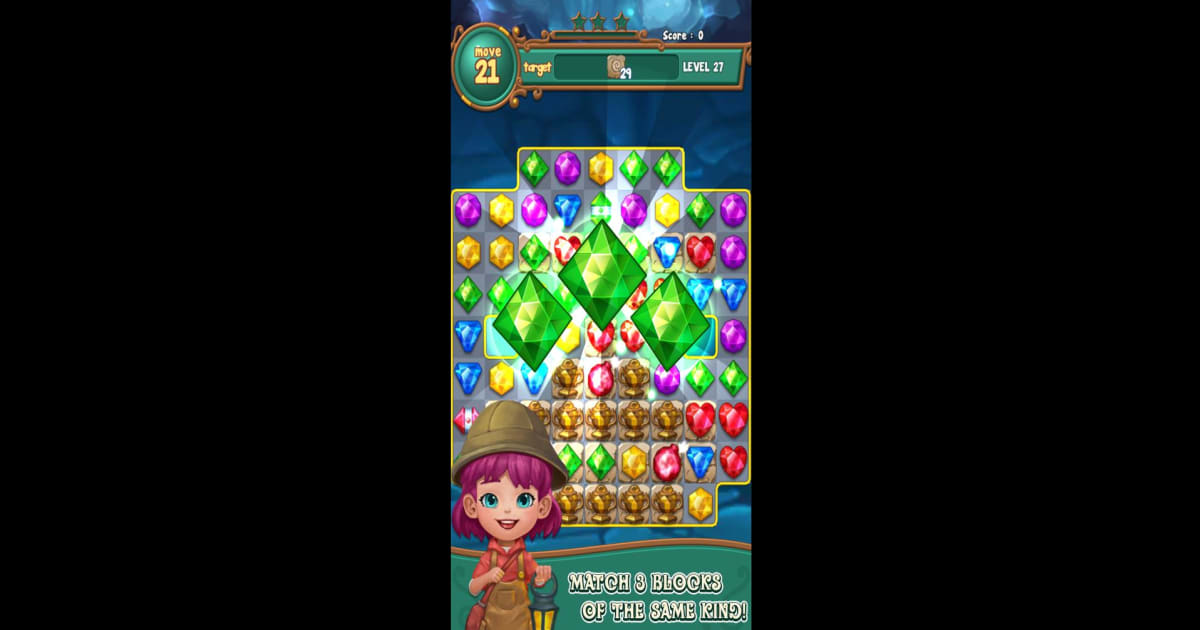 Download & Play Jewels fantasy : Easy and funny puzzle game on PC & Mac ...