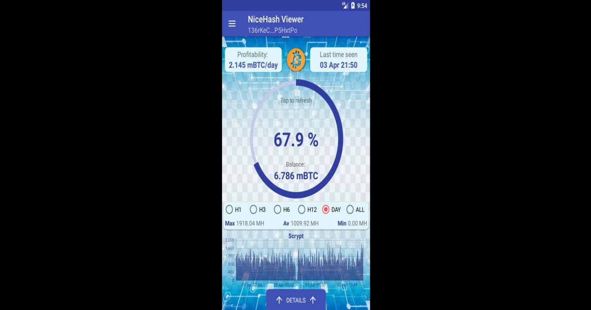 Descarga y ejecuta NiceHash Viewer en PC y Mac (emulador)