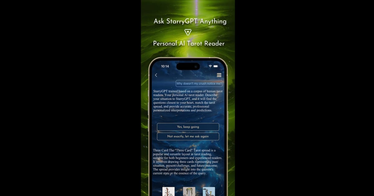 Descarga y ejecuta Starry AI Tarot en PC y Mac (emulador)
