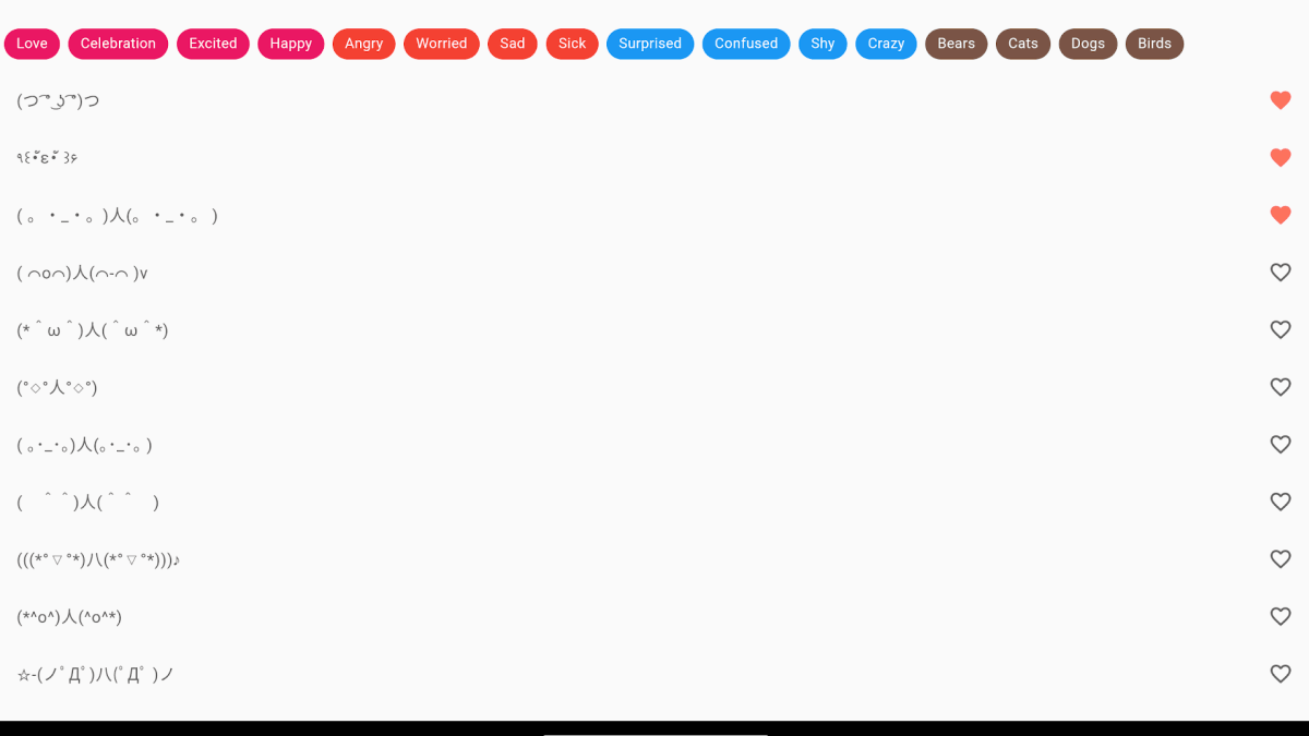 Download and run Kaomoji Japanese Emojis Smiley on PC & Mac (Emulator)