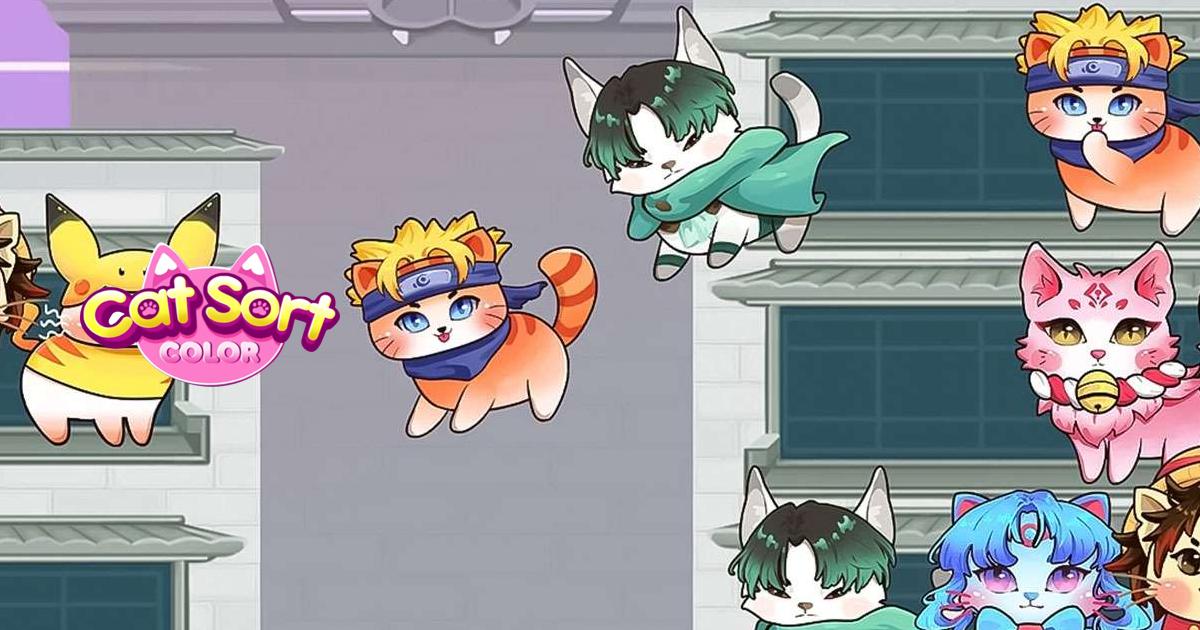 Download & Play Cat Sort Color: Classic Puzzle on PC & Mac (Emulator)