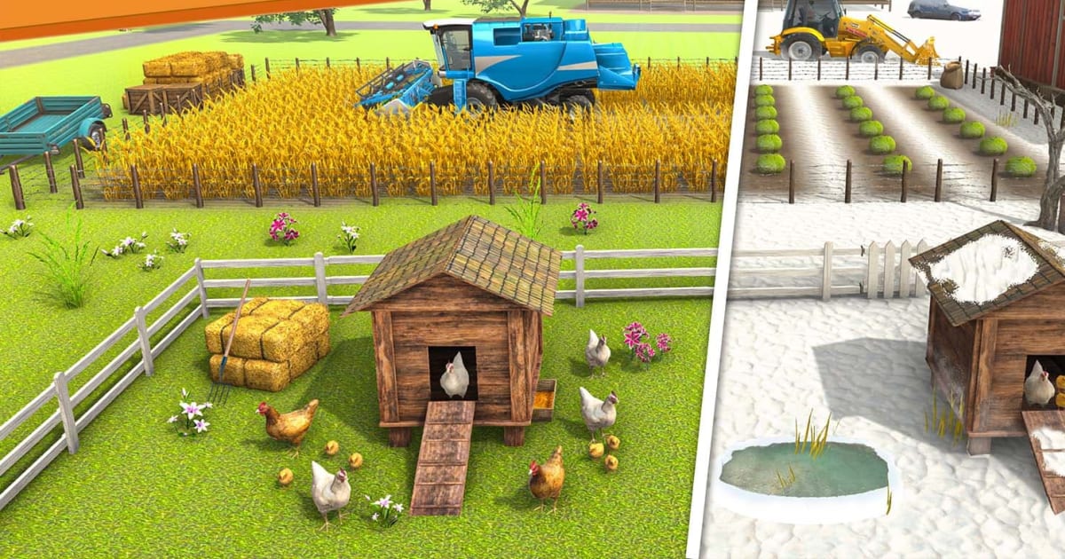 Download & Play Farming Game Farm Tractor Game on PC & Mac (Emulator)