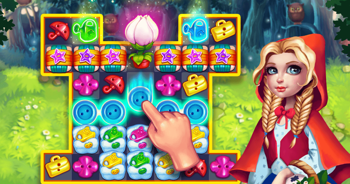 Download & Play Fancy Blast: Puzzle in Fairy Tales on PC & Mac (Emulator)