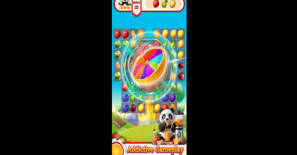 Downloaden & Spielen von Fruit Blast Match 3 Games auf PC & Mac (Emulator)
