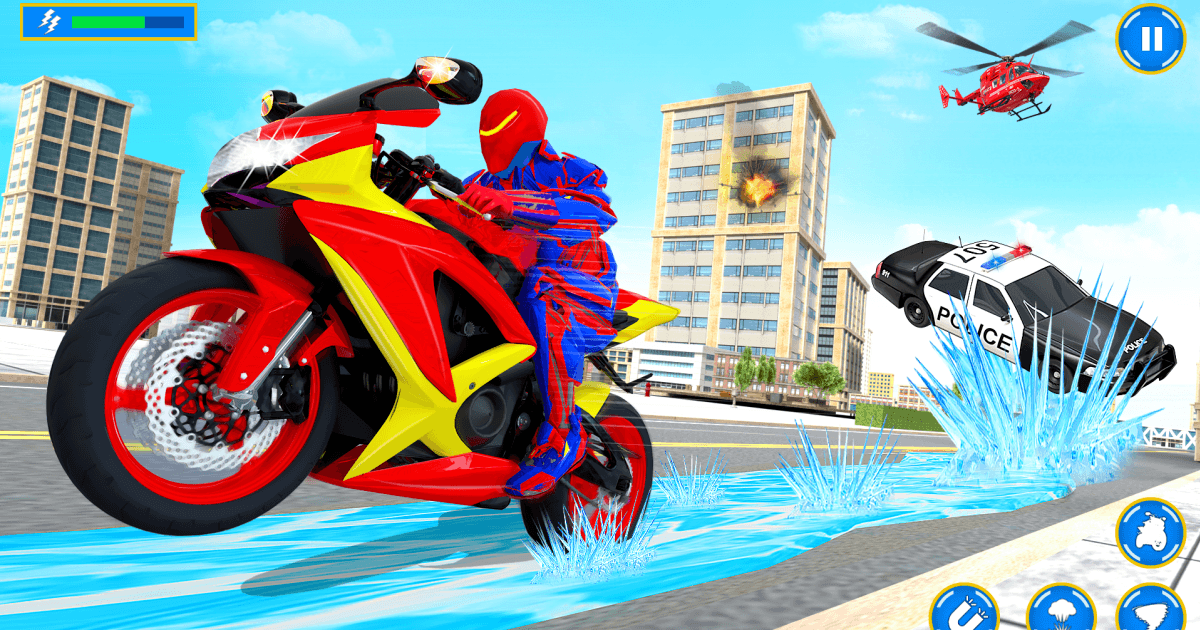 Download & Play Snow Bike Transform Robot Game on PC & Mac (Emulator)