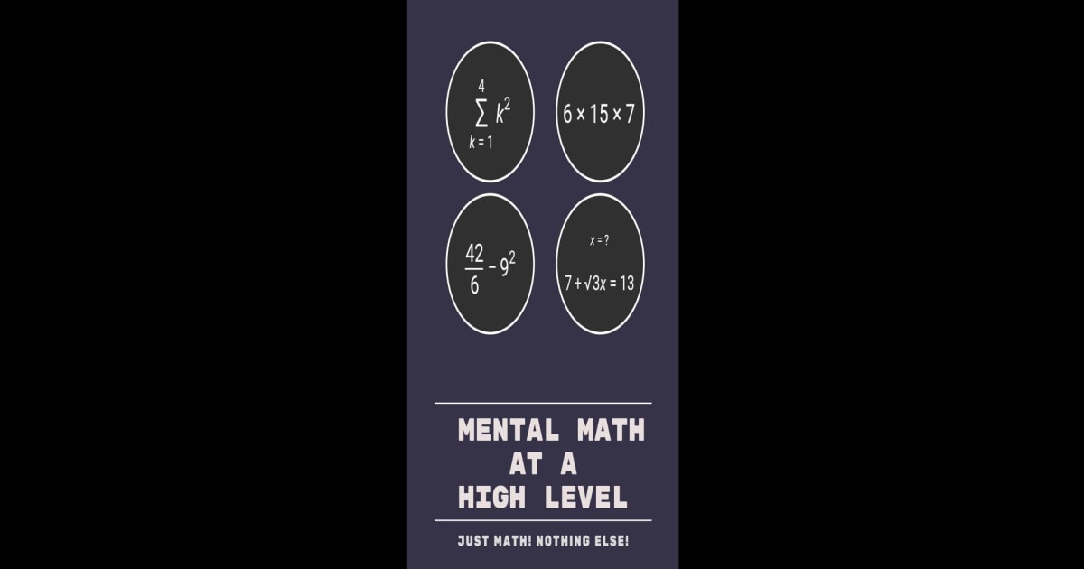 Download & Play Mental Math Master on PC & Mac (Emulator)