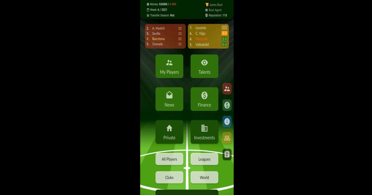 Download & Mainkan Football Agent di PC & Mac (Emulator)