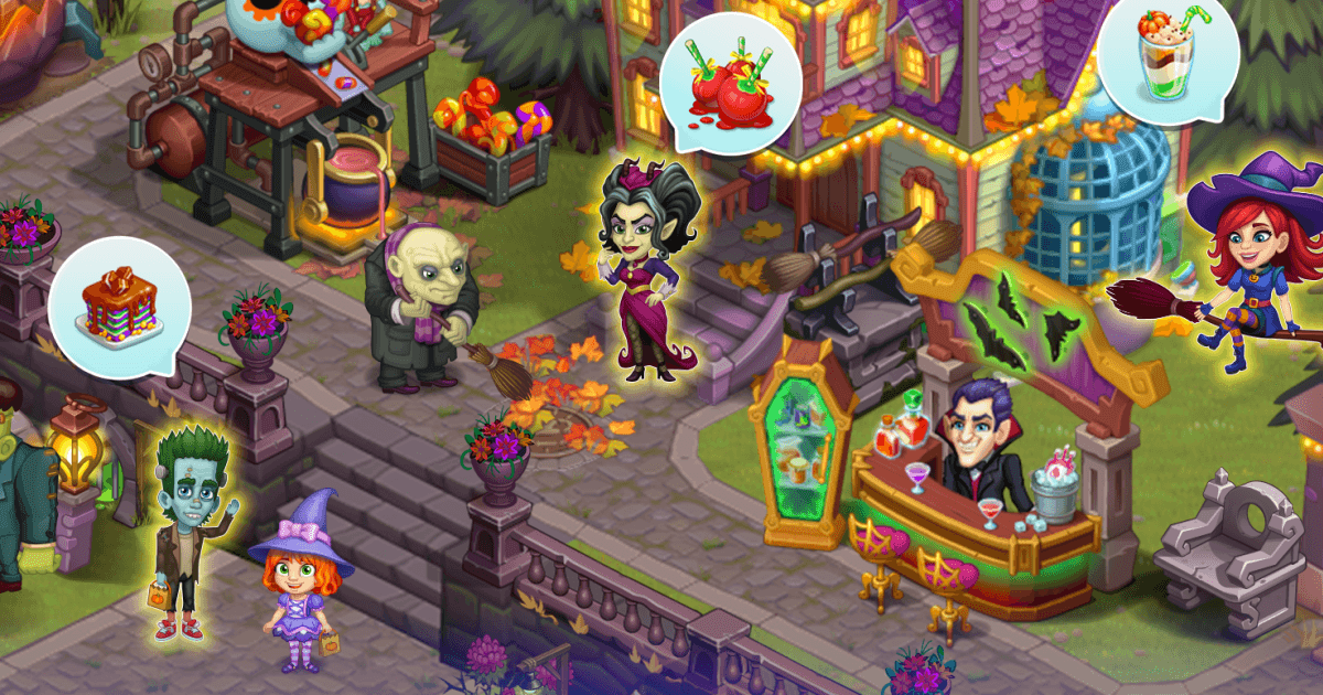 Download & Play Halloween Farm: Monster Family on PC & Mac (Emulator)