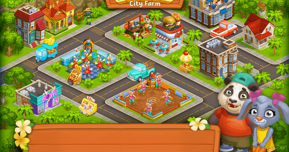 Download & Play Farm Zoo Happy Day in Pet City on PC & Mac (Emulator)