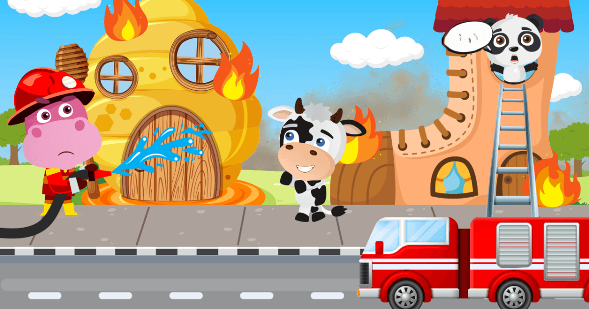 Download & Play Kideo Town: Learn Professions on PC & Mac (Emulator)