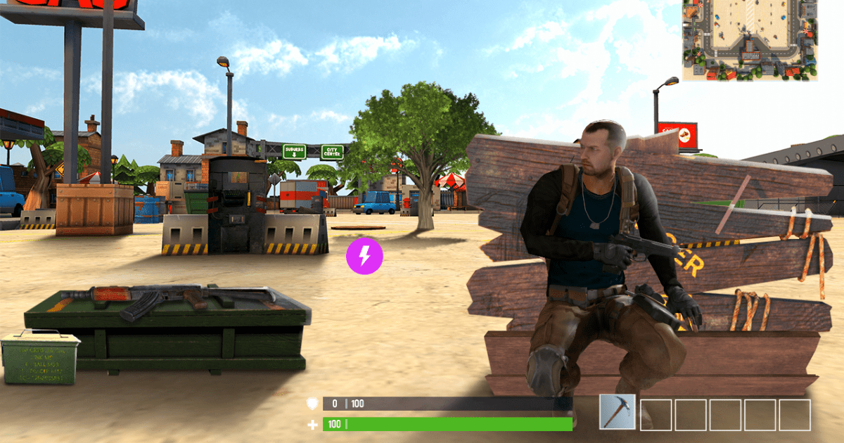 Baixar & Jogar Squad Nite Free Fort FPS Battle Royale no PC & Mac ...