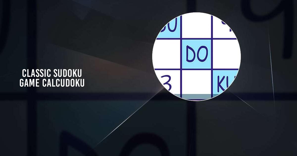 Download & Play Classic Sudoku Game Calcudoku on PC & Mac (Emulator)