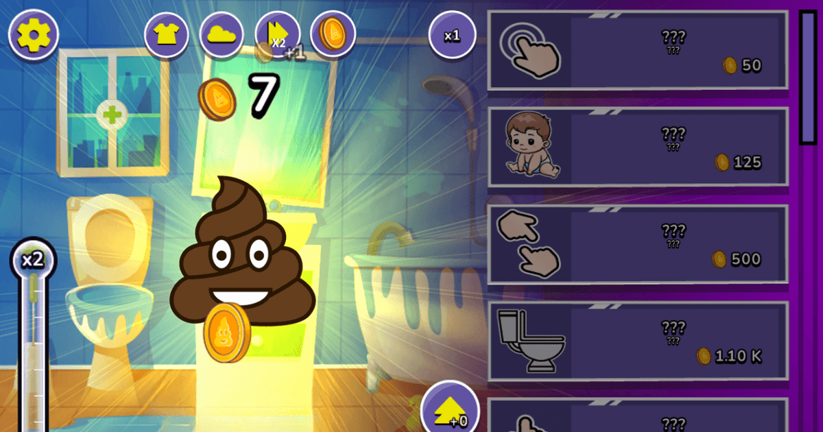 Download & Play Poop Clicker on PC & Mac (Emulator)
