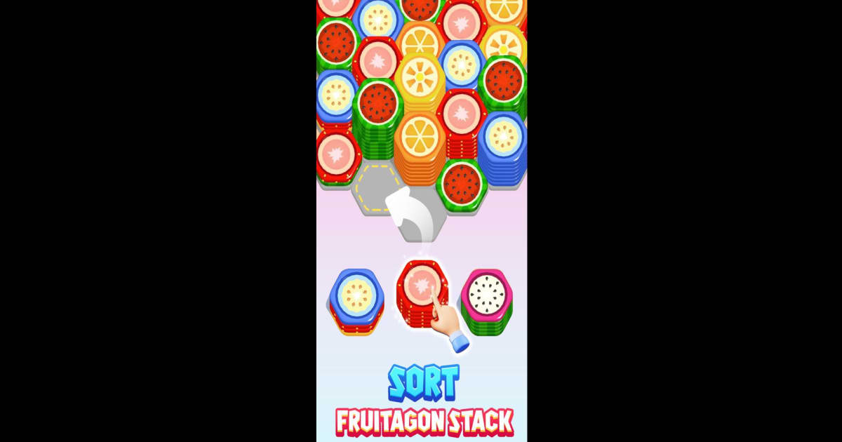 Download & Play Fruitagon: Stack Sort on PC & Mac (Emulator)