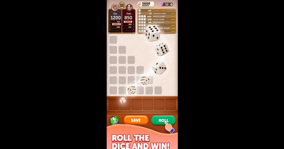 Download & Play Farkle Dice Roll on PC & Mac (Emulator)