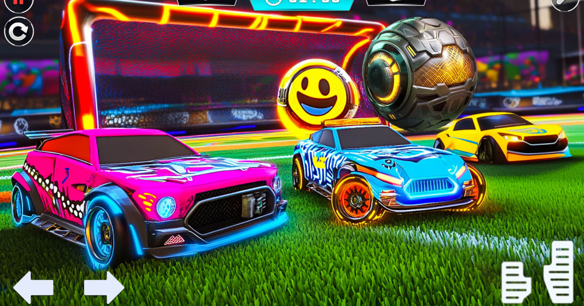 Скачать и играть в Rocket Car Racing Games 3D на ПК или Mac (Эмулятор)