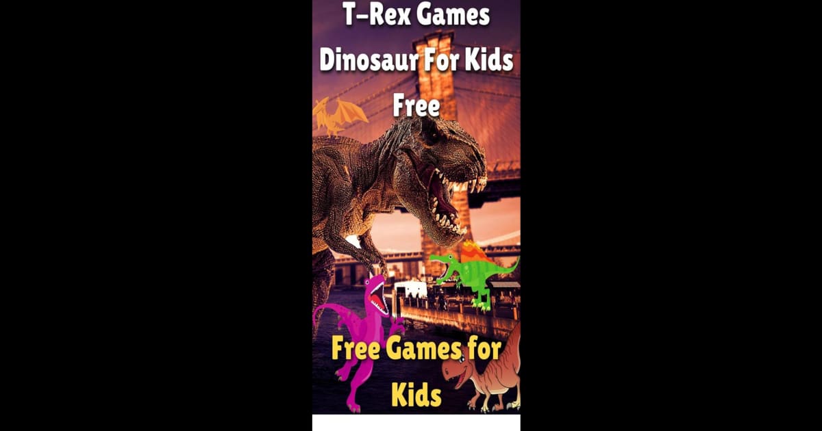 Download & Play T-Rex Games Dinosaur For Kids on PC & Mac (Emulator)