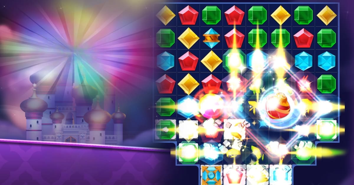 Download & Play Jewels Match : Puzzle Game on PC & Mac (Emulator)