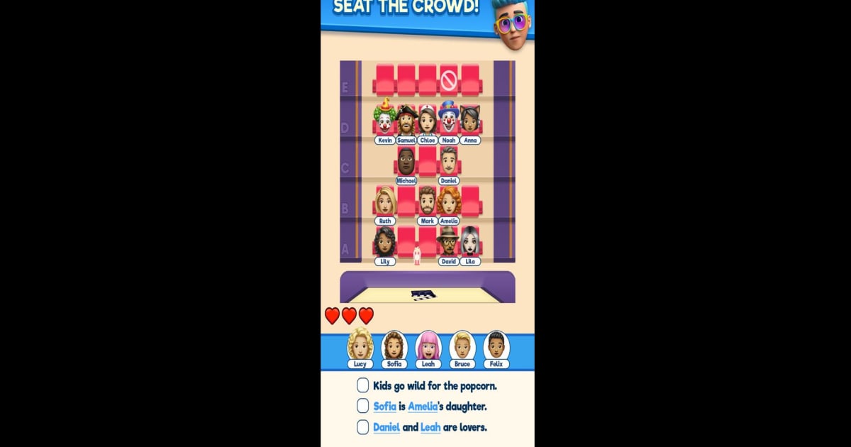 Download & Play That's My Seat - Logic Puzzle on PC & Mac (Emulator)