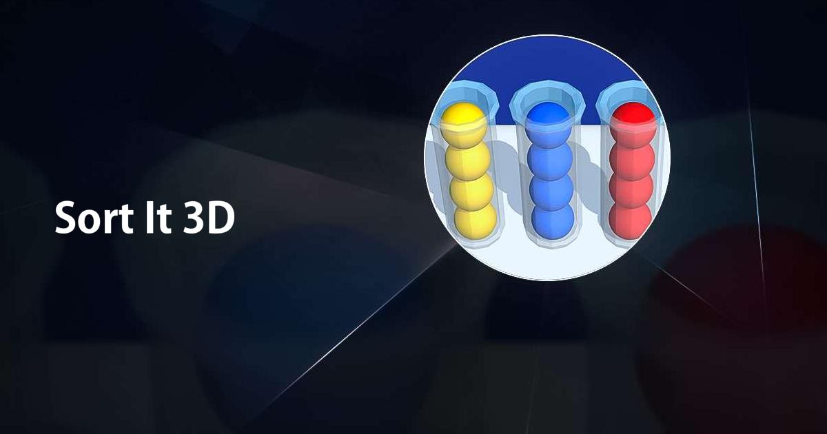 Download & Play Sort It 3D on PC & Mac (Emulator)