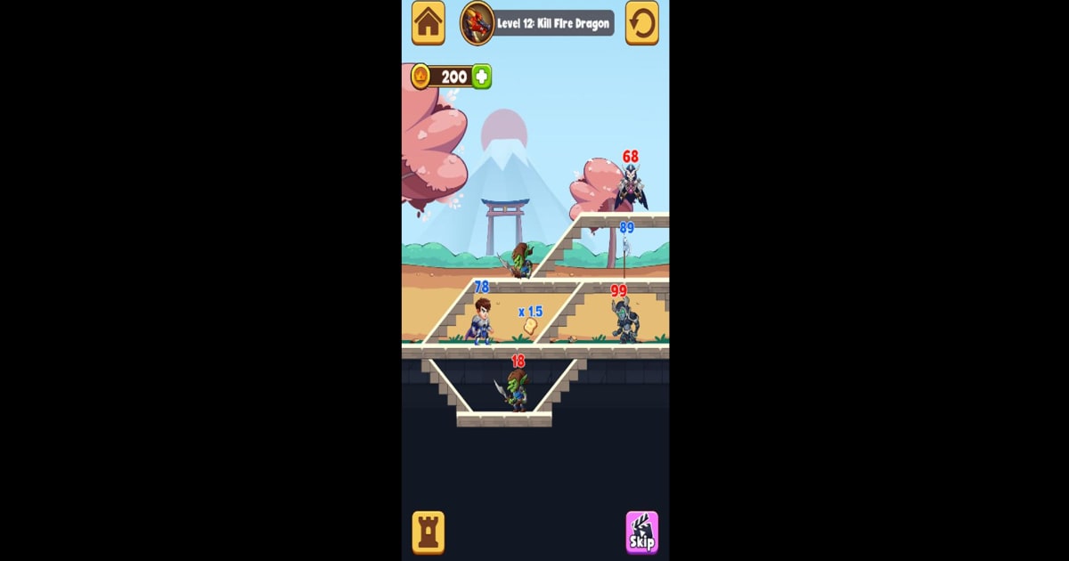 Download & Play Save The Hero - Merge Puzzle on PC & Mac (Emulator)