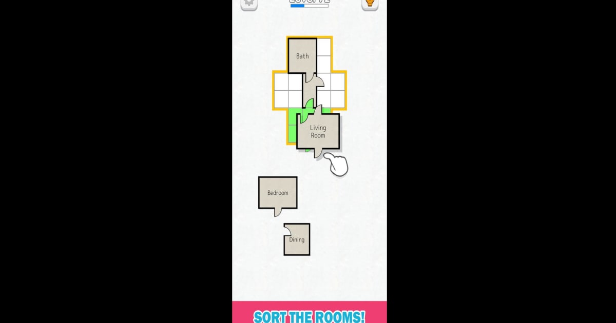 Scarica e Gioca Room Sort - Floor Plan Game su PC e Mac (Emulatore)