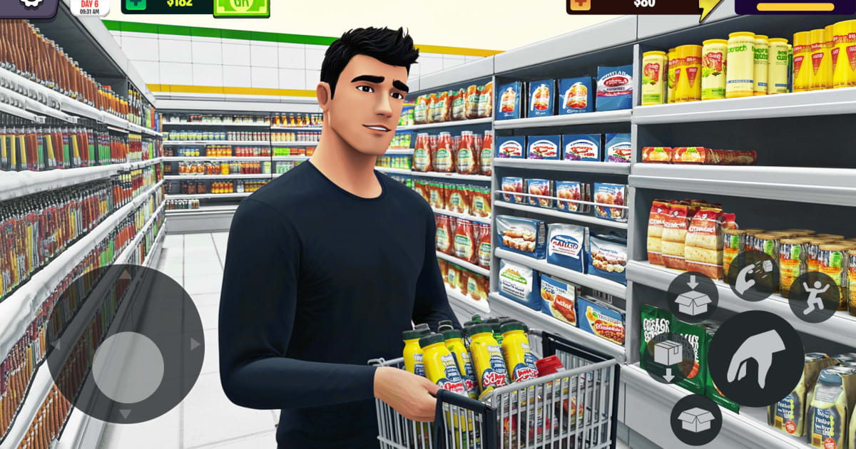 Download & Play Supermart Simulator Manager 3D on PC & Mac (Emulator)