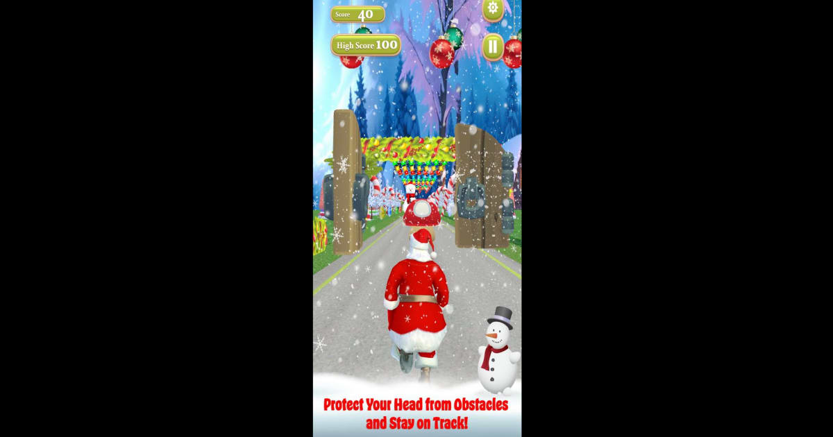 Download & Play Santa Runner - Christmas Games on PC & Mac (Emulator)