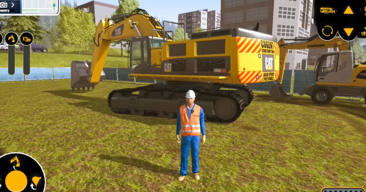 Download & Mainkan Backhoe : Construction Game 3D di PC & Mac (Emulator)