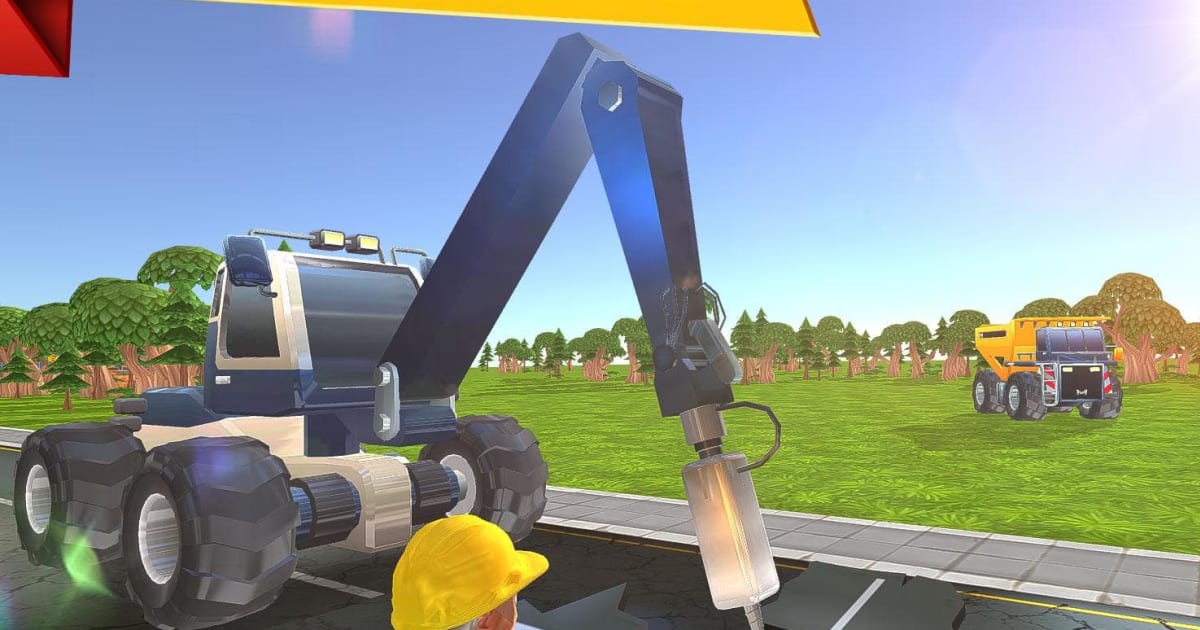 Download & Play Heavy Excavator Road Roller Construction Machines on PC ...