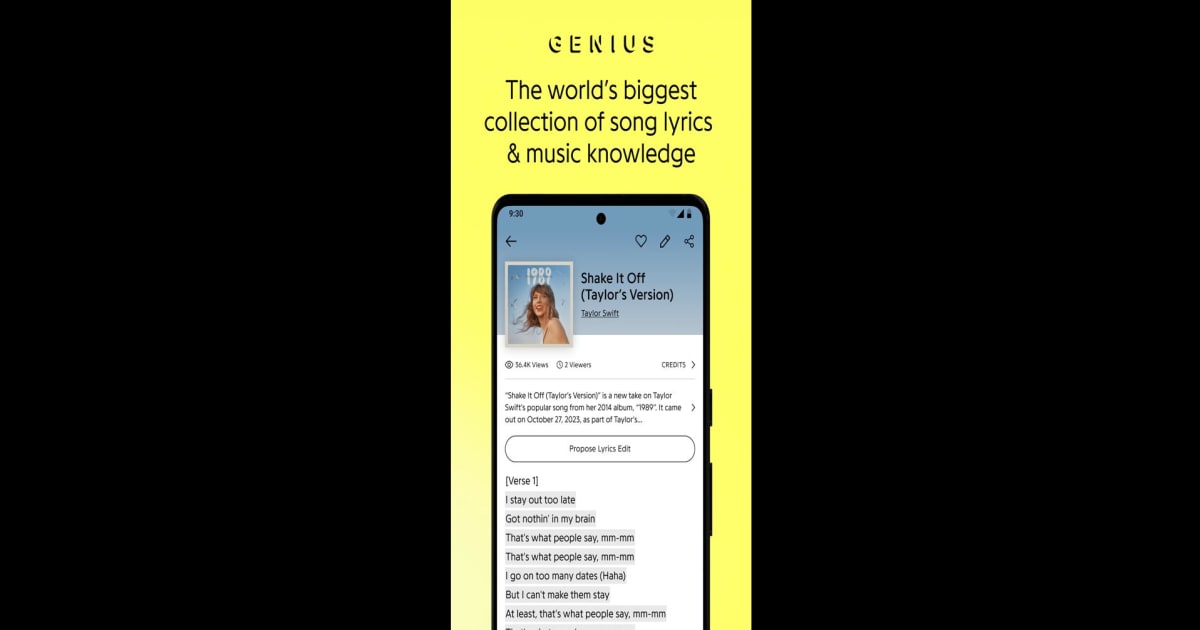 Download and run Genius — Song Lyrics Finder on PC & Mac (Emulator)