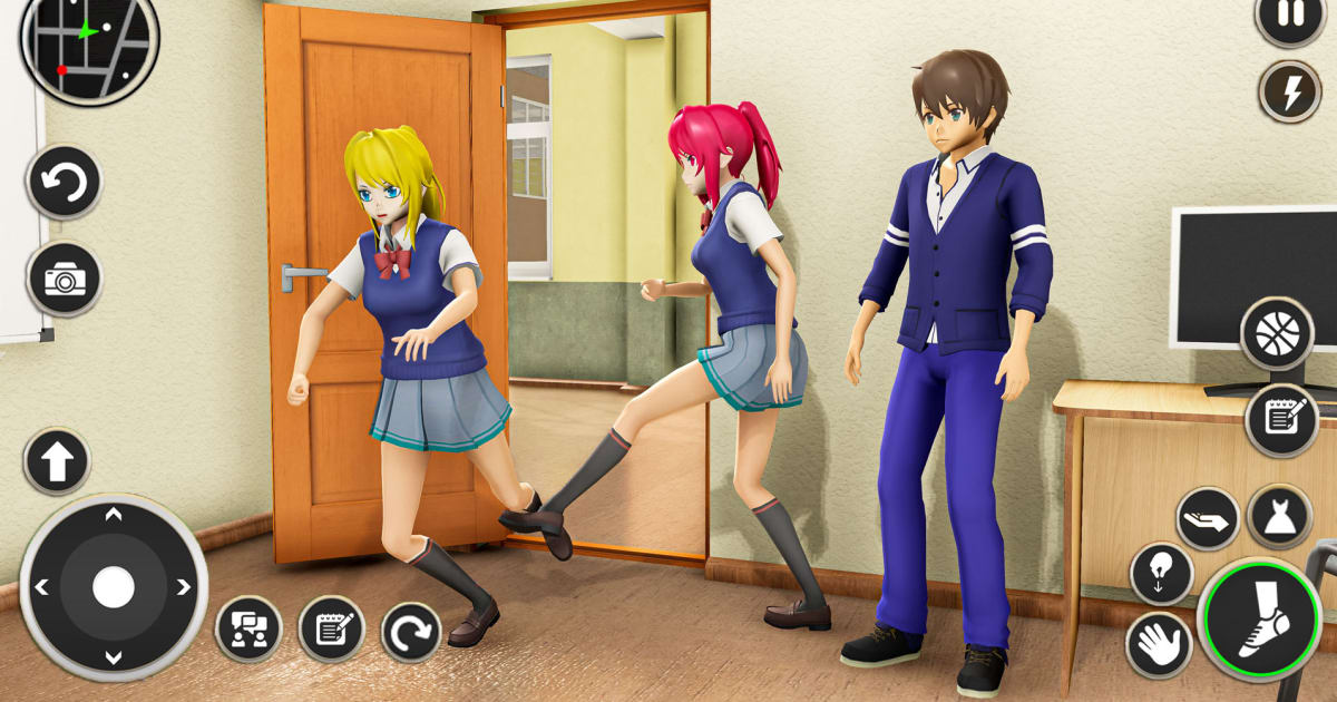 Descarga y juega a High school Girl Life Games 3D en PC y Mac (Emulador)