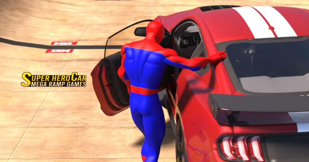 Download & Play Superhero Car: Mega Ramp Games on PC & Mac (Emulator)