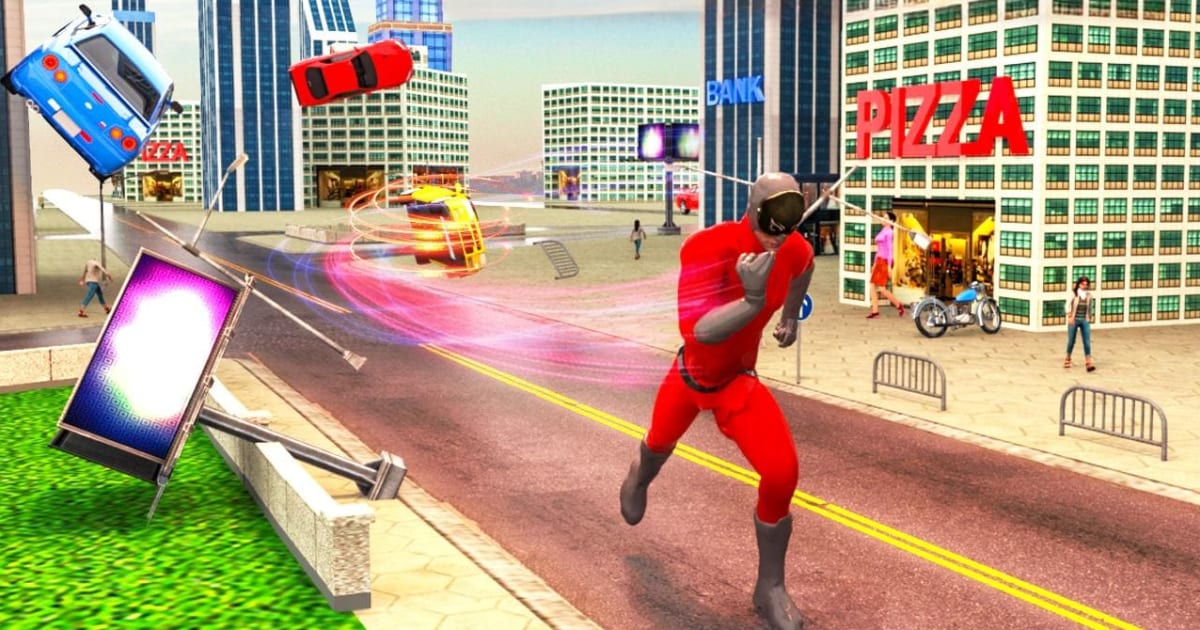 Download & Play Light Speed hero: Crime Simulator: superhero games on ...