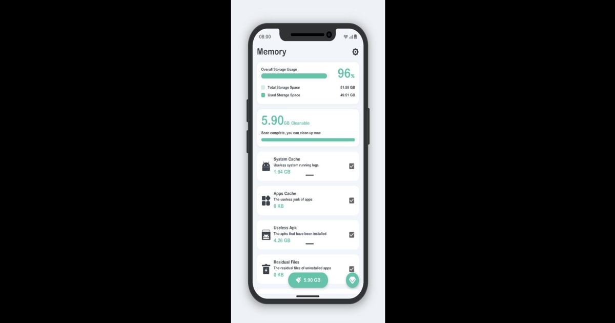 Download and run Powerful Cleaner on PC & Mac (Emulator)