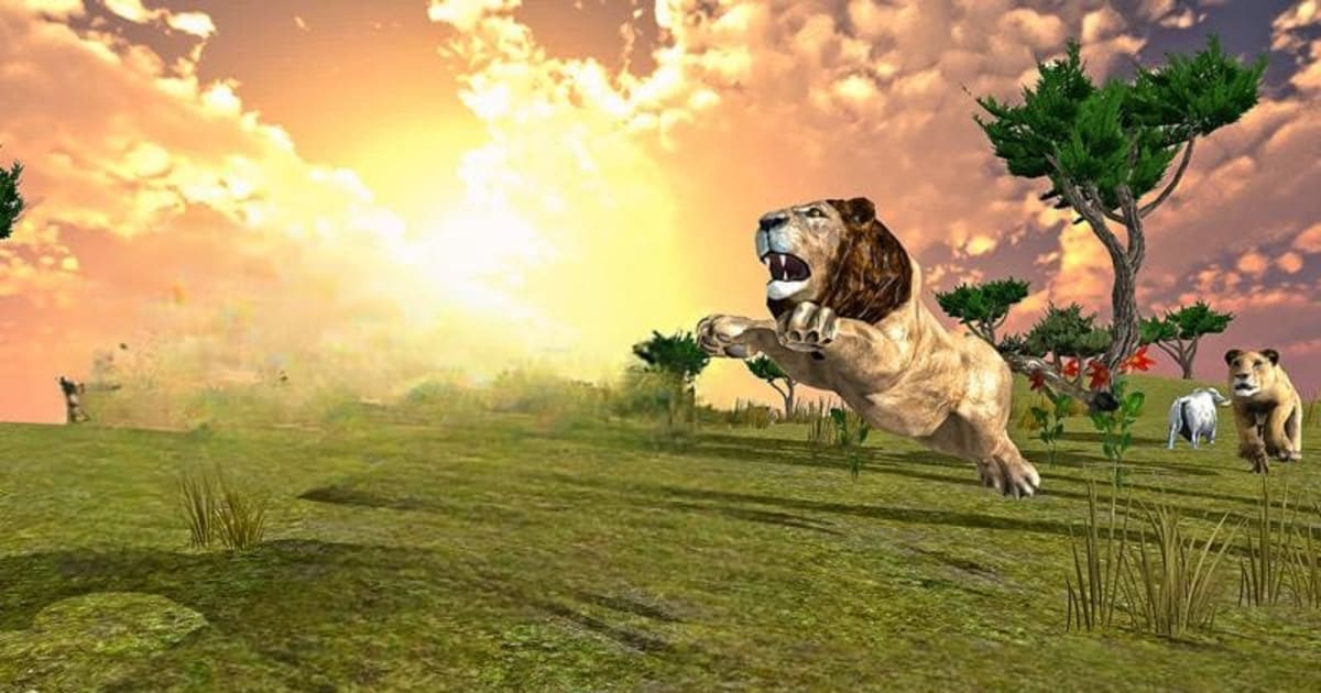 Download & Play Furious Lion Family Sim on PC & Mac (Emulator)