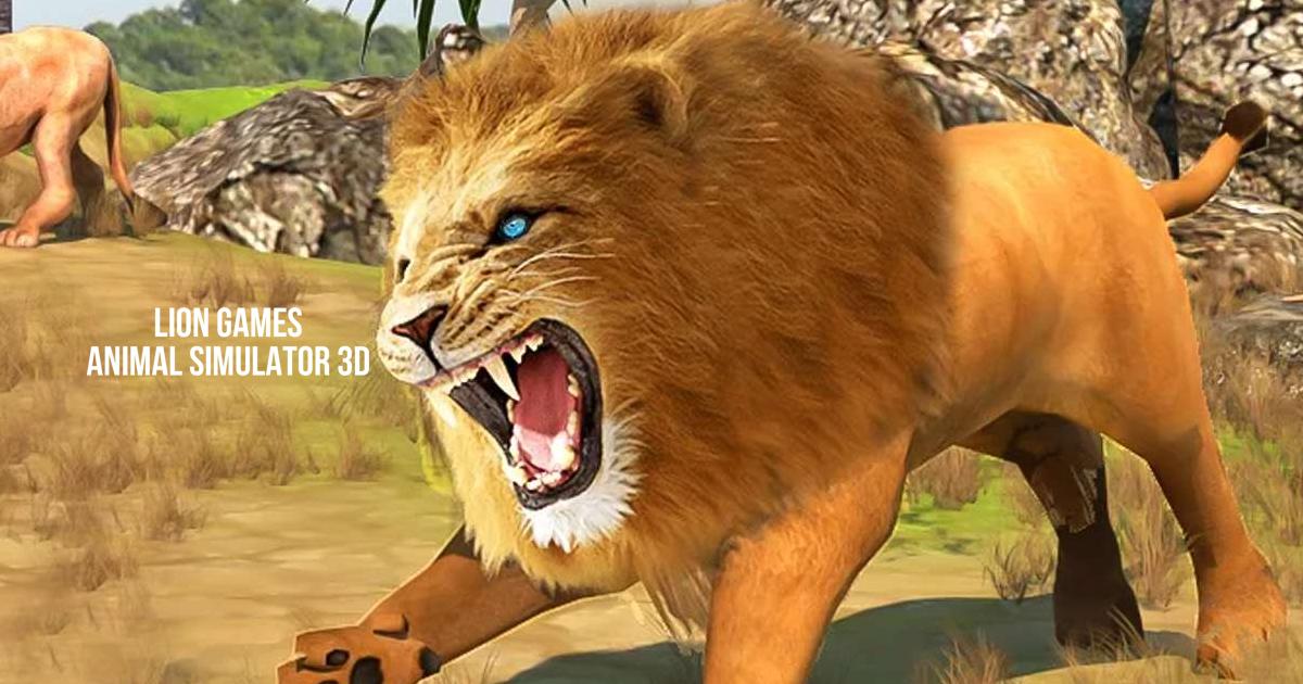 Scarica e Gioca Lion Games Animal Simulator 3D su PC e Mac (Emulatore)