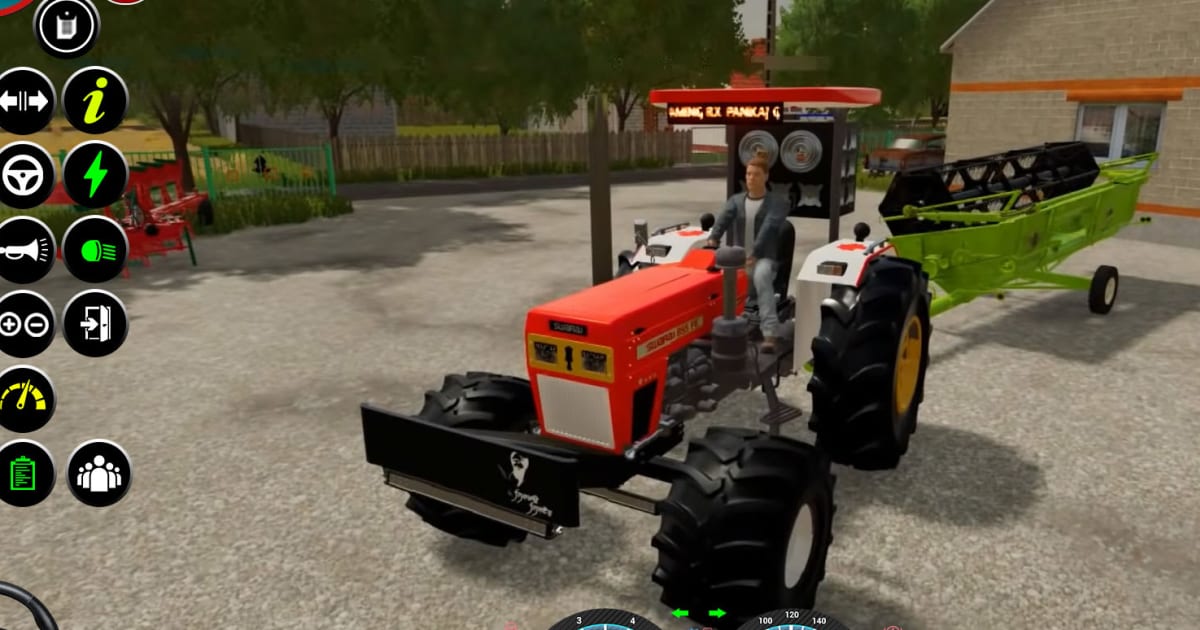 Download & Play Indian Tractor Game 3d Tractor on PC & Mac (Emulator)
